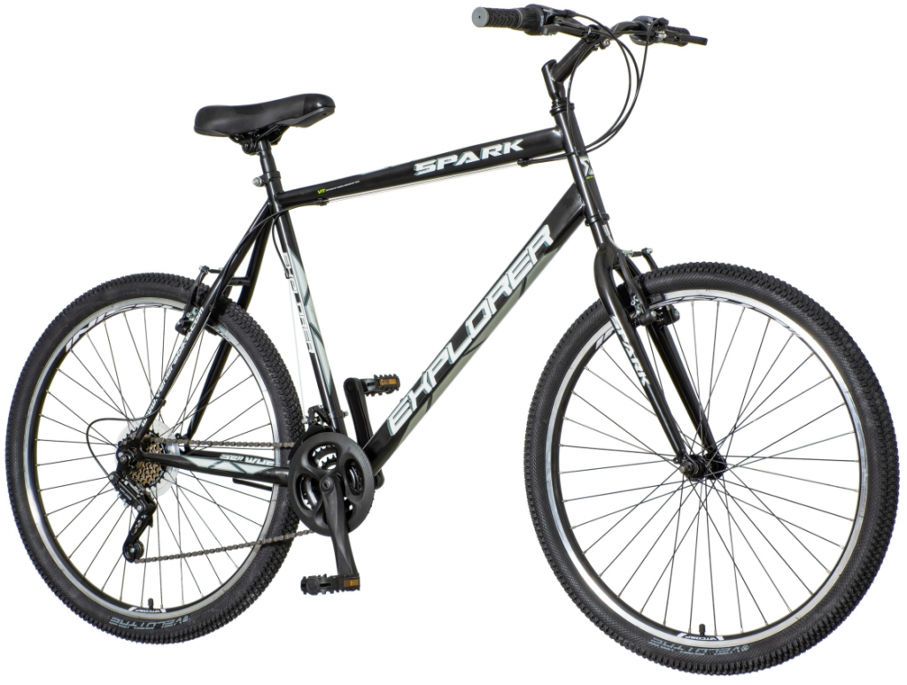 MTB Explorer SPARK 26" crno-bijeli - Kvalitetan bicikl, spreman za off ...
